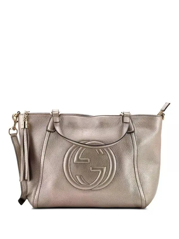 Gucci Soho Convertible Satchel - Metallic