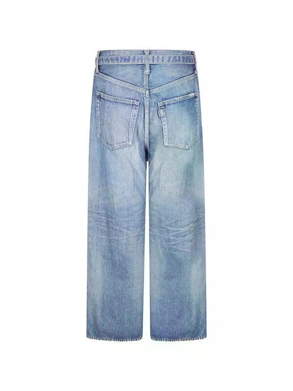 Sacai Beyondexx Distressed-effect Jeans