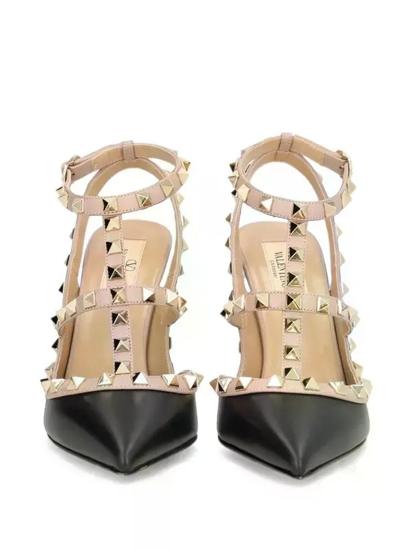 Valentino Garavani Rockstud Ankle-strap Pumps