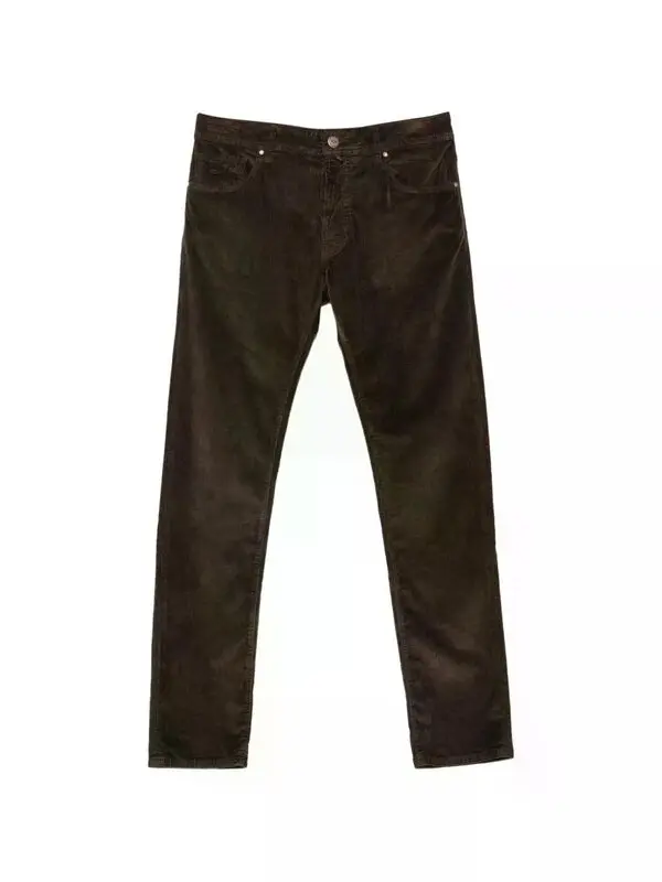 Jacob Cohen Corduroy-effect Trousers - Brown
