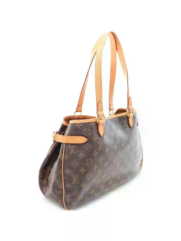 LOUIS VUITTON Monogram Canvas Shoulder Bag - Brown
