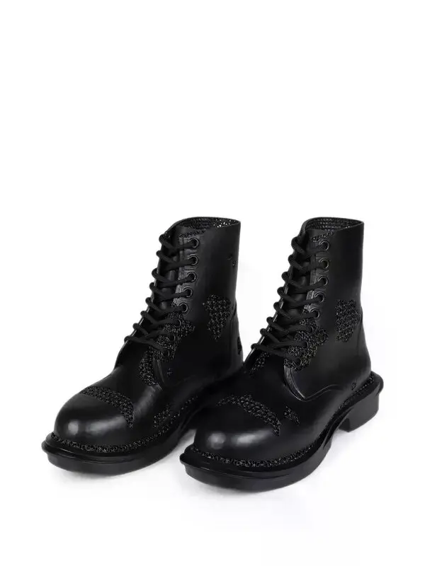 HYACYN X Ral Legacy Erottod 3d-print Boots - Black