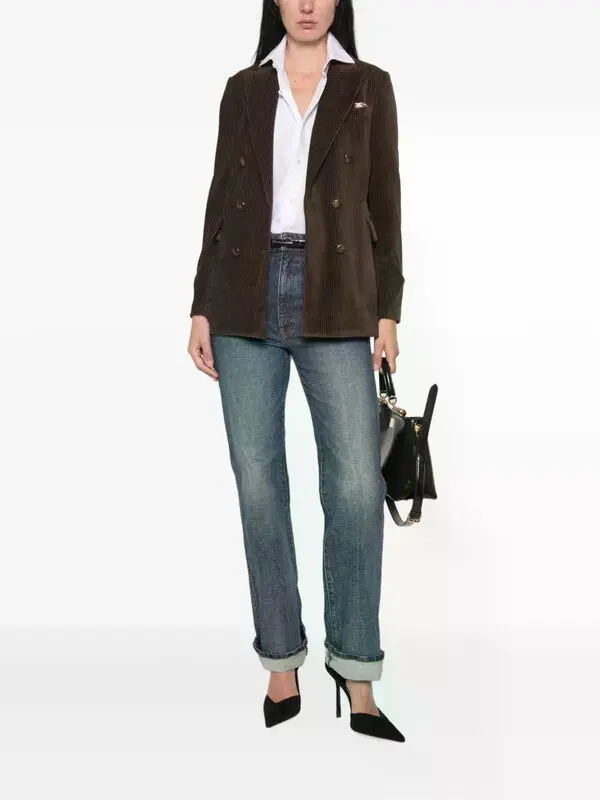 CIRCOLO 1901 Double-breasted Corduroy Jacket