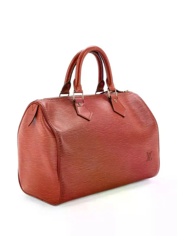 LOUIS VUITTON Speedy Handbag Epi Leather 25 Satchel