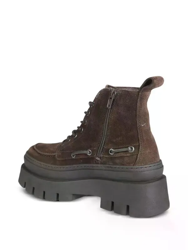 SUMMERY COPENHAGEN Suede Chunky-sole Boots