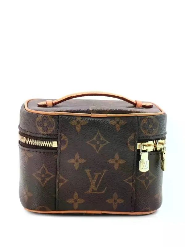 LOUIS VUITTON Monogram Canvas Nano Nice Vanity Case Pouch