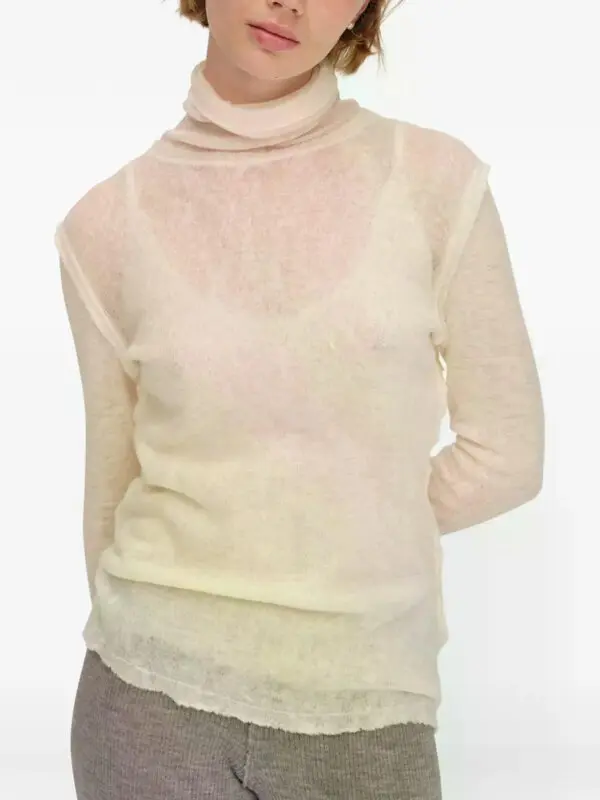 GUDRUN & GUDRUN Bjørk High-neck T-shirt