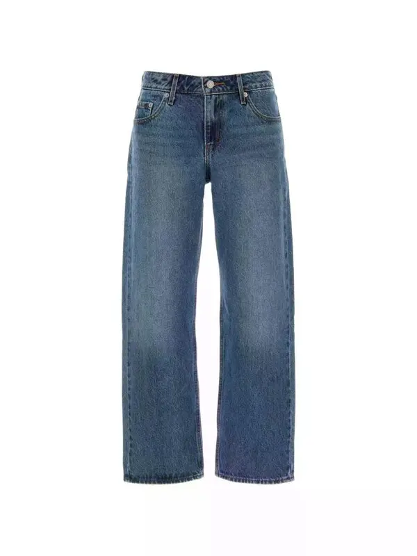 LEVI'S Logo-patch Straight-leg Jeans - Blue