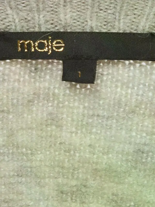 Maje Pearl-embellished Cardigan