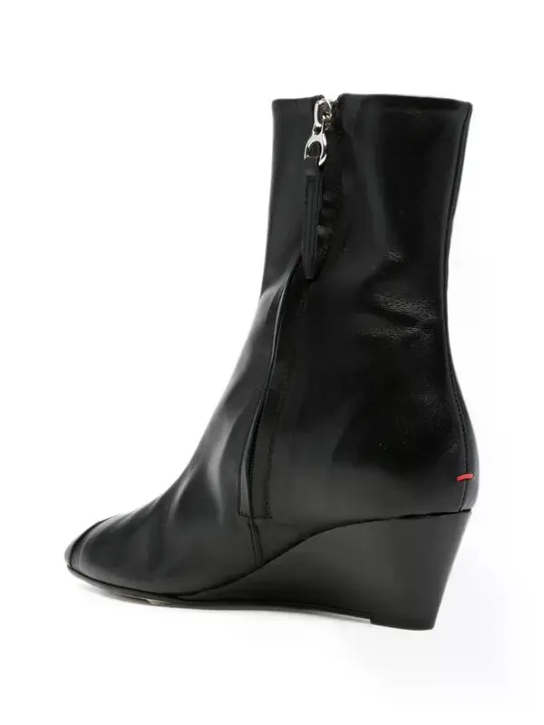 AeydĒ Mia Cap Wedge-heel Ankle Boots
