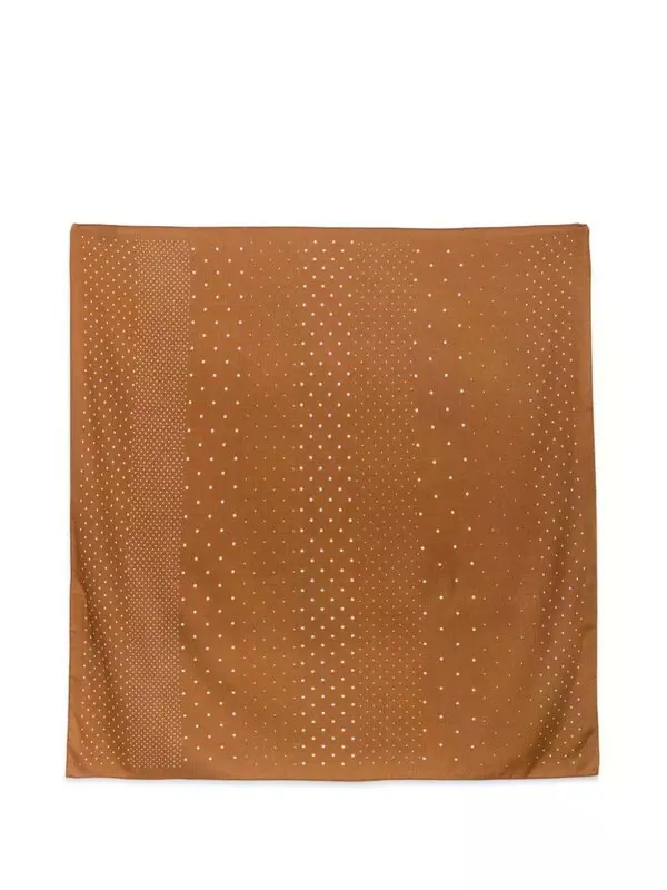 Destin Polka-dot Wool Scarf