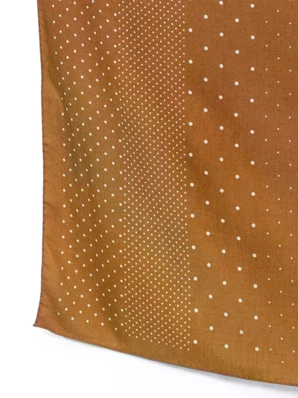 Destin Polka-dot Wool Scarf
