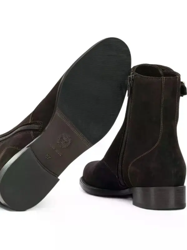 MARETTO Buckle-detail Ankle Boots