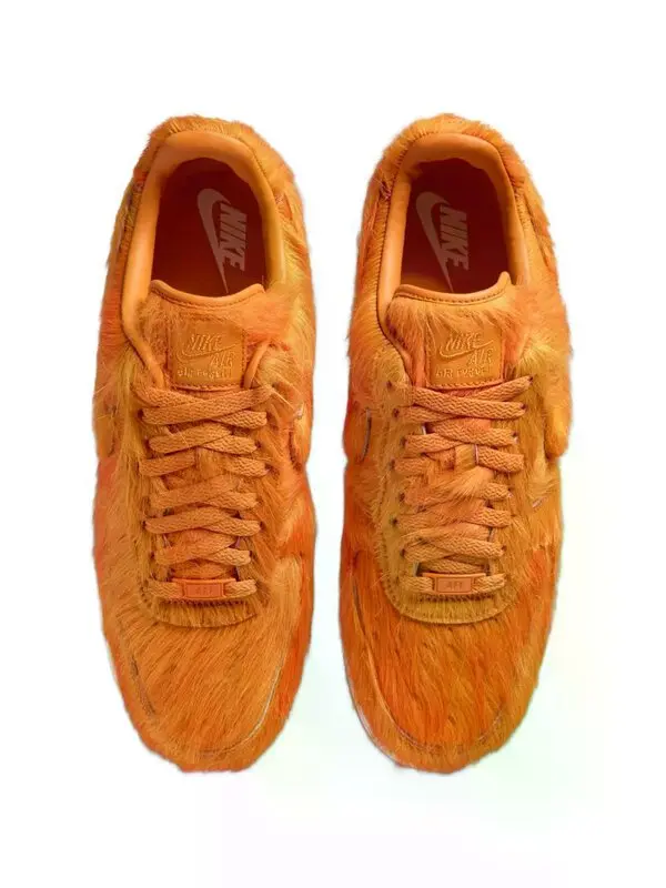 Nike Air Force 1 Pony-hair Sneakers - Orange