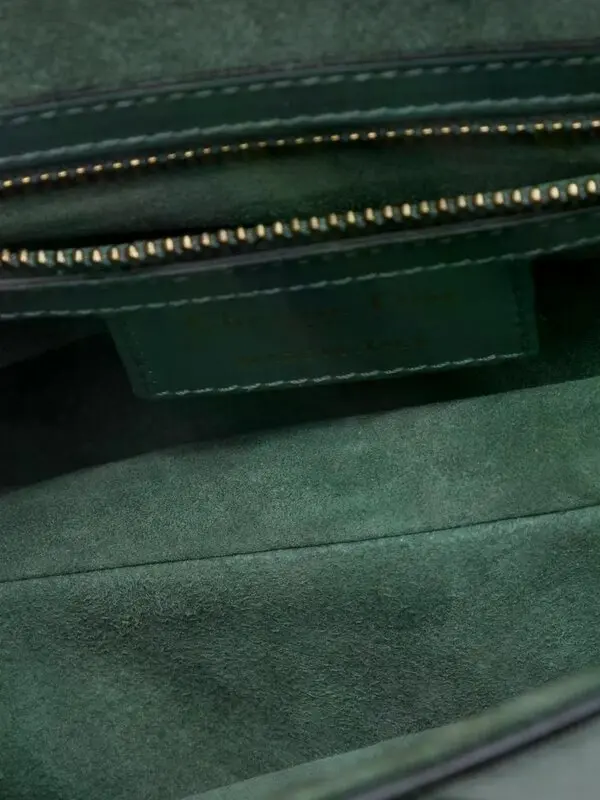 Dior Smooth Calfskin Saddle Bag - Green
