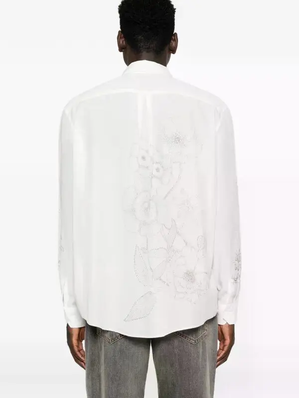 Our Legacy Pointillism Allegory Print Shirt