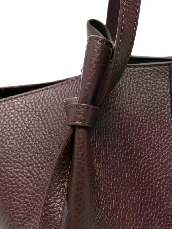Yuzefi Mochi Grained Leather Tote Bag