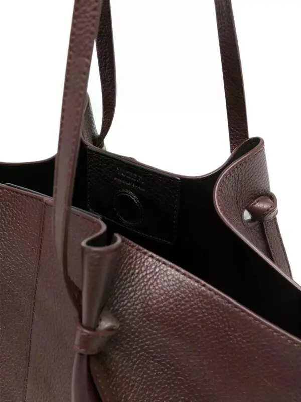 Yuzefi Mochi Grained Leather Tote Bag