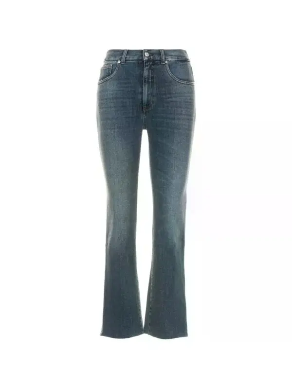 NINE:INTHE:MORNING Pea Five-pocket Jeans - Blue
