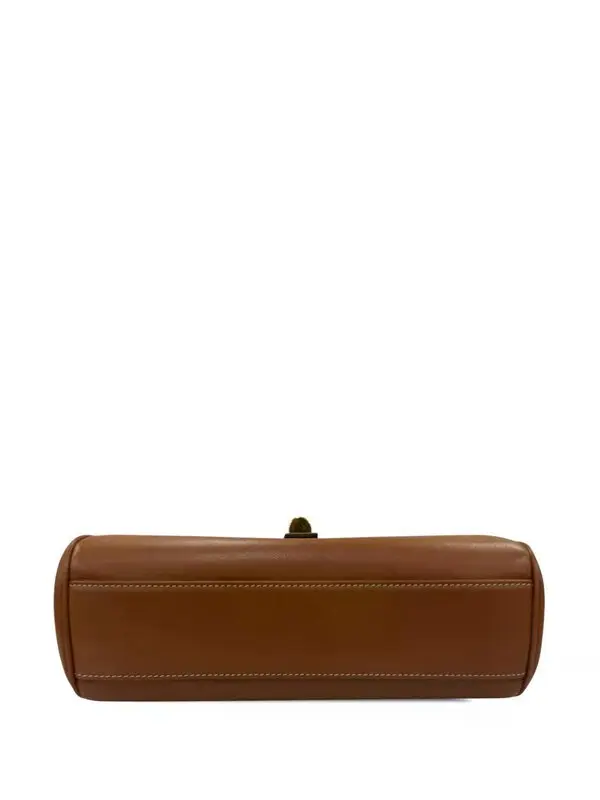 Celine Teen Smooth Calfskin Soft 16 Crossbody Bag - Brown