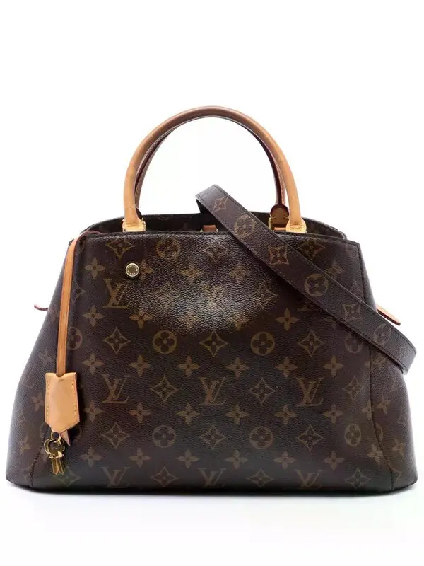 LOUIS VUITTON 2016 Monogram Montaigne Bb Satchel
