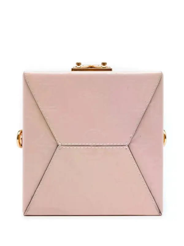 LOUIS VUITTON Monogram Vernis Bleecker Box Vanity Bag - Pink