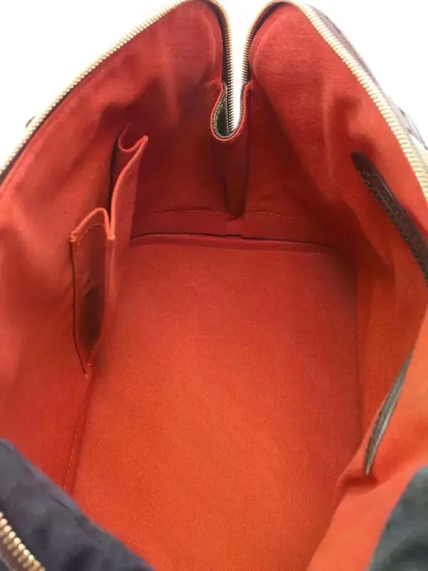 LOUIS VUITTON Damier Ebene Alma Pm Handbag