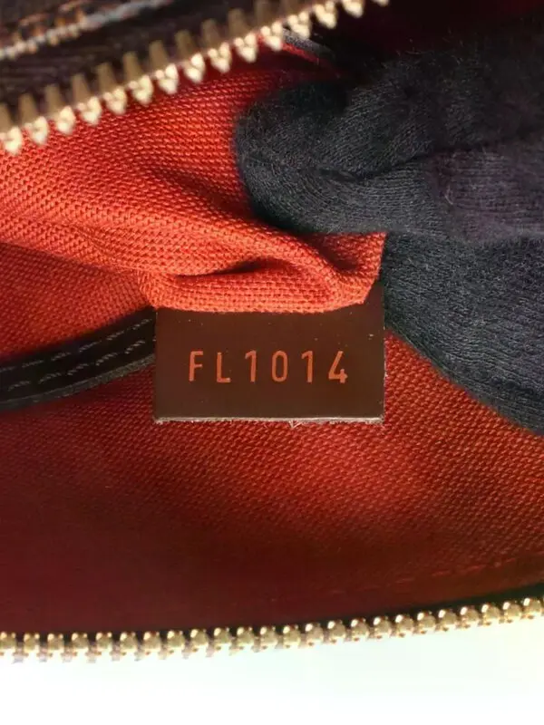 LOUIS VUITTON Damier Ebene Alma Pm Handbag