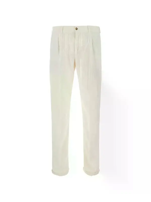 PT TORINO Union Pleated Corduroy Trousers