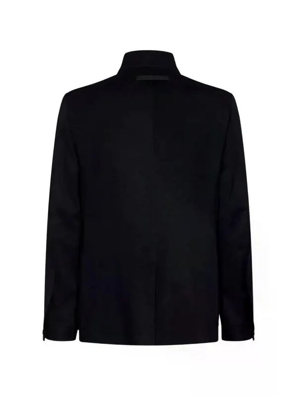 Zegna Navy Oasi Cashmere Il Conte Jacket