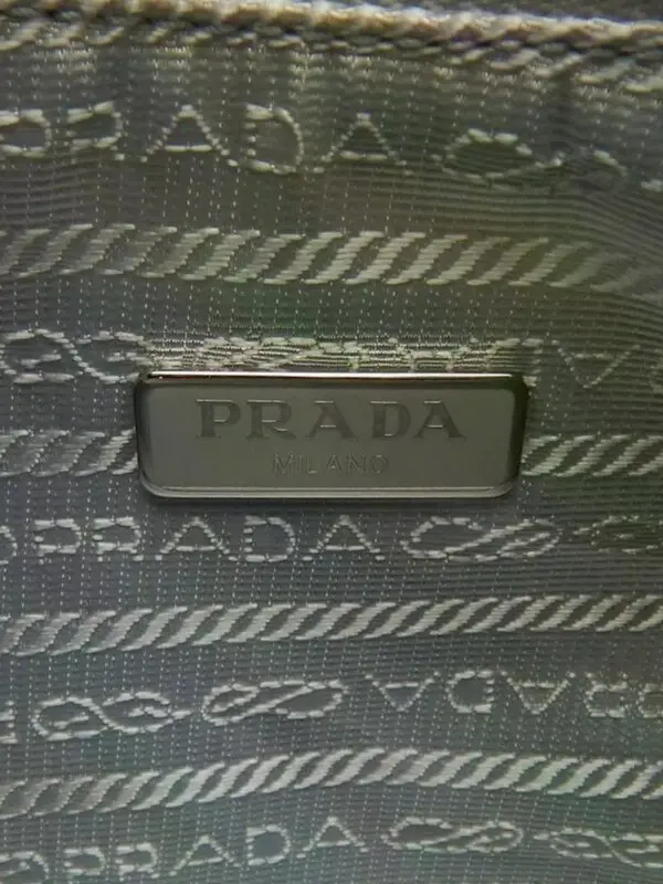 Prada 2019-2026 Re Nylon Re Edition 2005 Satchel - Grey