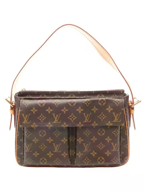 LOUIS VUITTON 2003 Monogram Viva Cite Gm Shoulder Bag