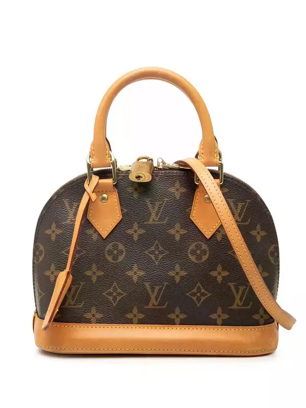 LOUIS VUITTON 2015 Monogram Alma Bb Satchel