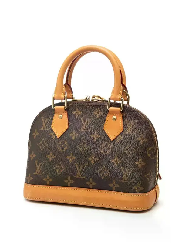 LOUIS VUITTON 2015 Monogram Alma Bb Satchel