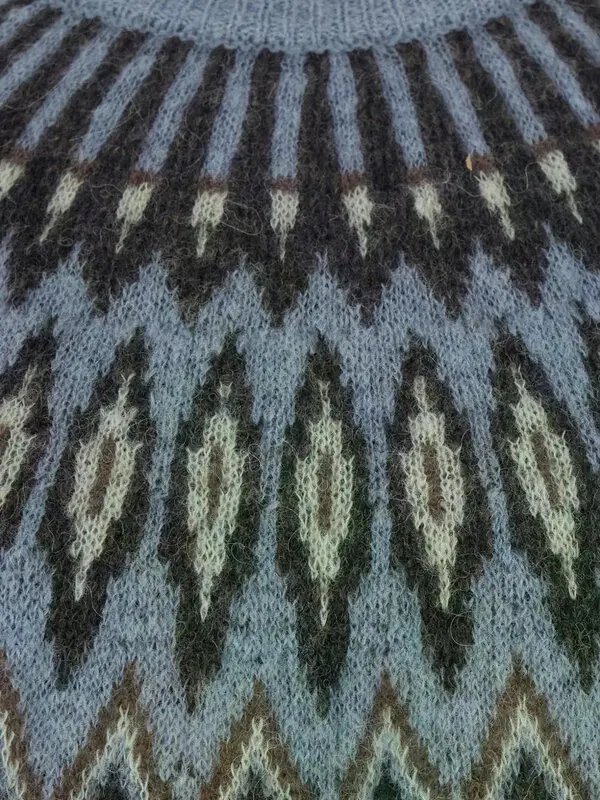 ROBERTO COLLINA Fair Isle-knit Sweater