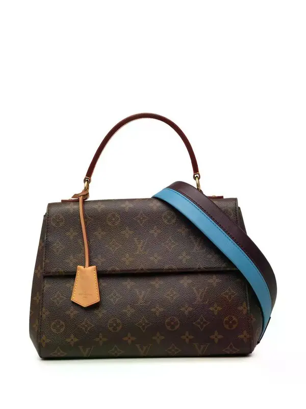 LOUIS VUITTON 2016 Monogram Cluny Mm Satchel