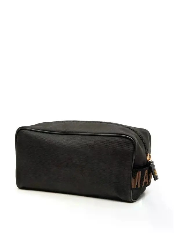 Fendi Nylon Logo Toiletry Pouch