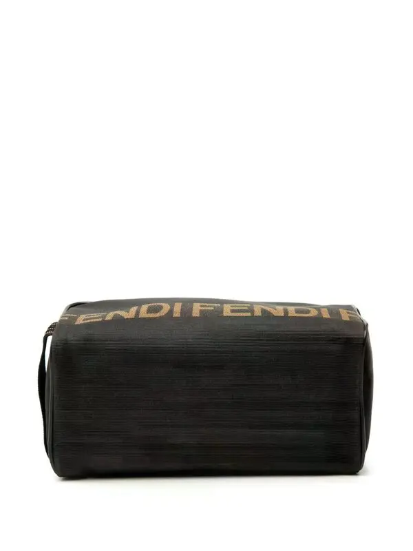 Fendi Nylon Logo Toiletry Pouch