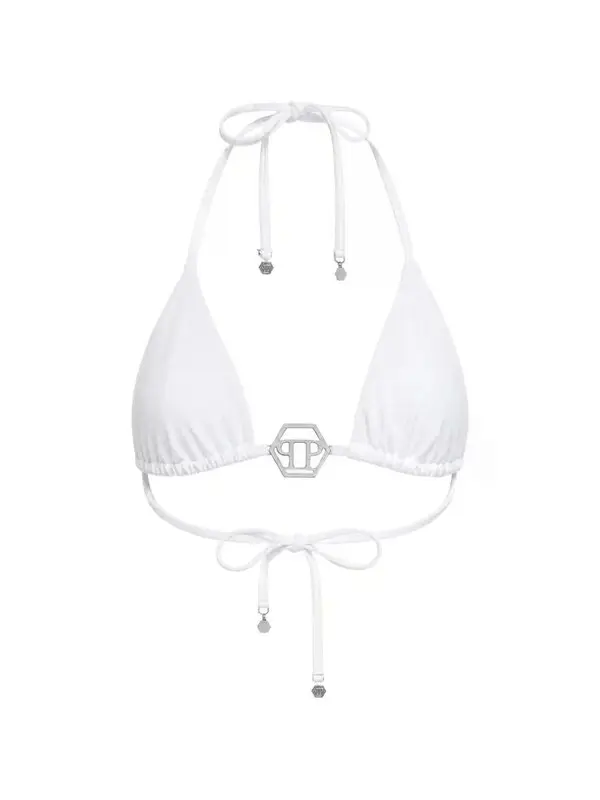 Philipp Plein Hexagon Triangle Bikini Top