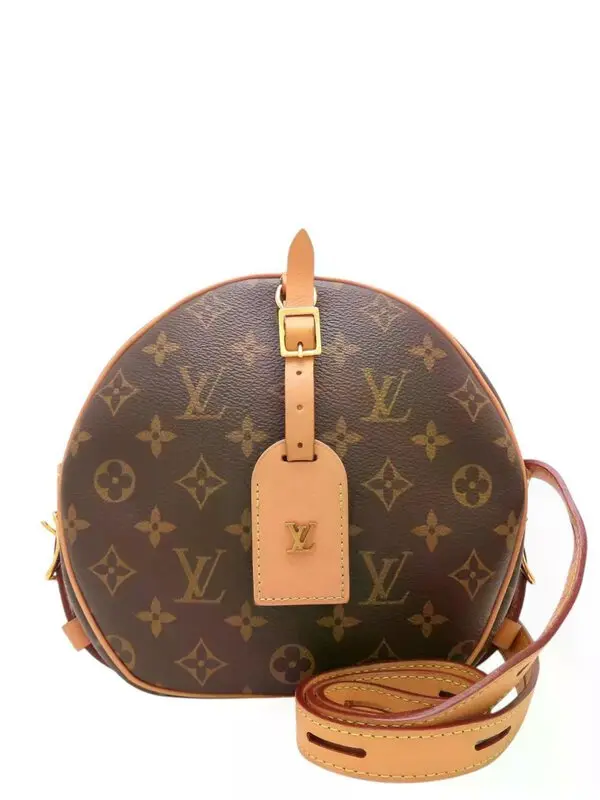 LOUIS VUITTON Monogram Boite Chapeaux Souple Mm Cross Body Bag - Brown