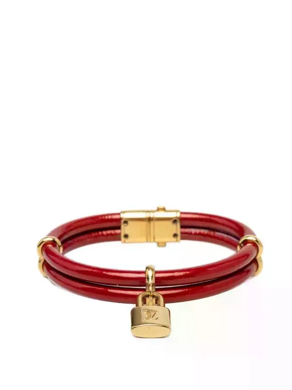 LOUIS VUITTON 2010-2021 Vernis Keep It Twice Bracelet Costume Bracelet