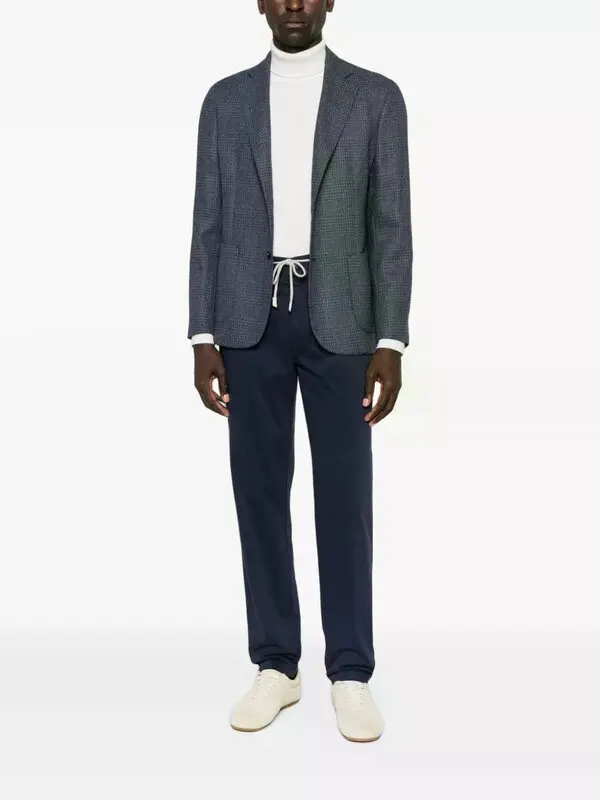 BARBA NAPOLI Check-pattern Blazer
