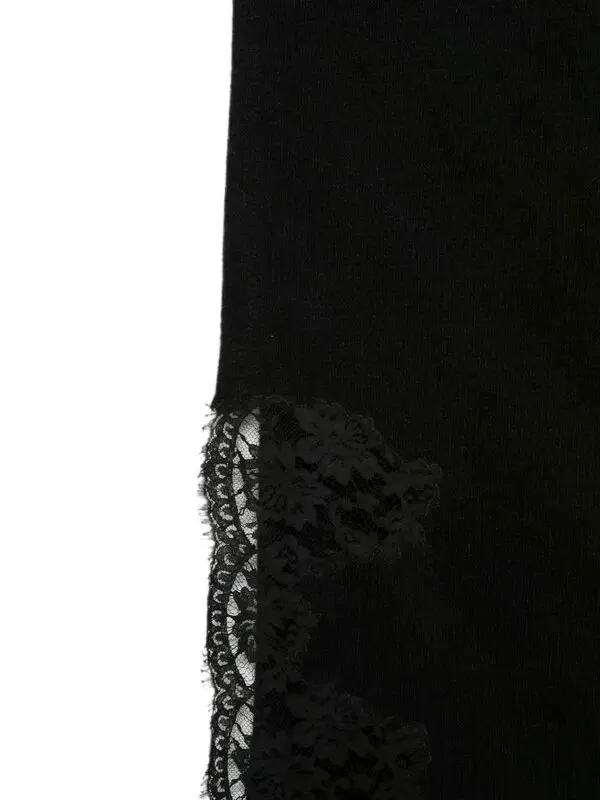 ERMANNO FIRENZE Lace-trim Scarf