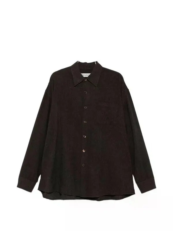 Our Legacy Borrowed Checked Shirt - Brown