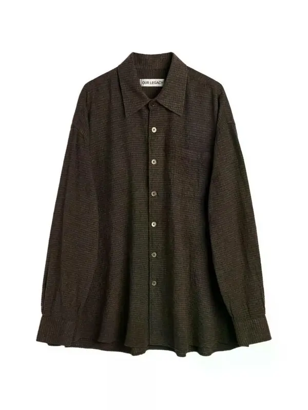 Our Legacy Borrowed Checked Shirt