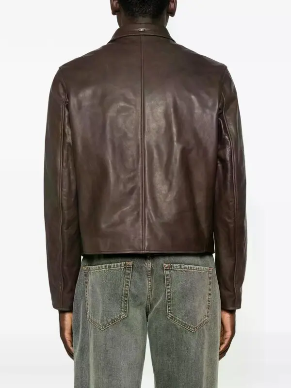 Our Legacy Waxed Leather Jacket