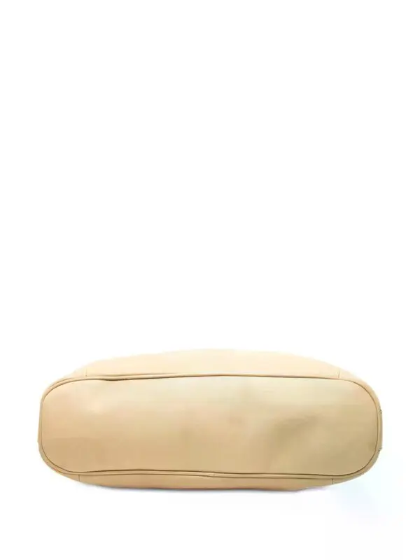 Gucci Calfskin Bamboo D Ring Hobo Shoulder Bag