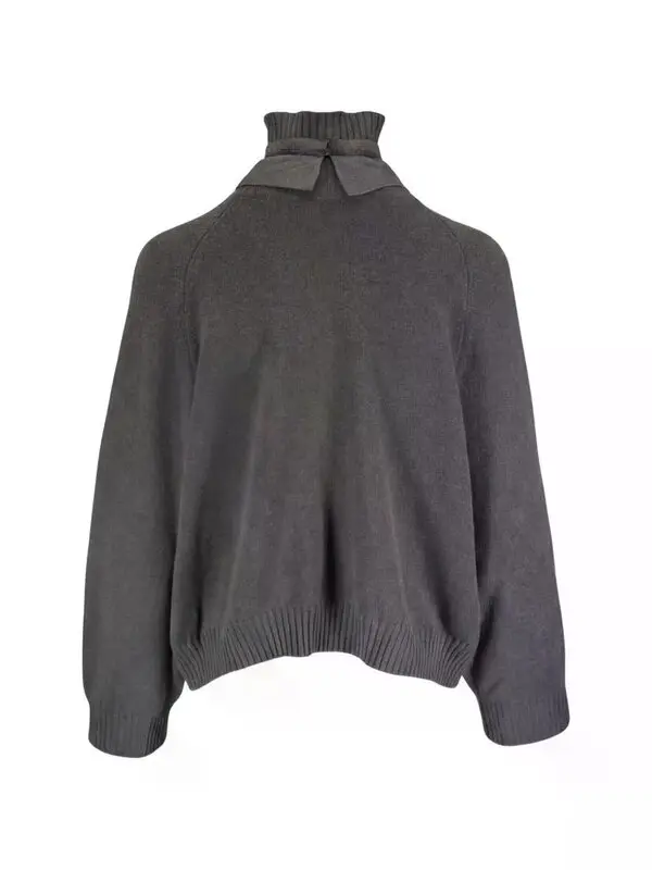 Brunello Cucinelli Roll-neck Raglan-sleeve Sweater