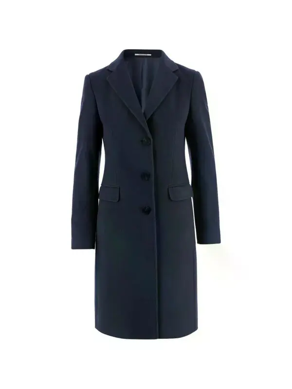 Tagliatore Single-breasted Cashmere Coat