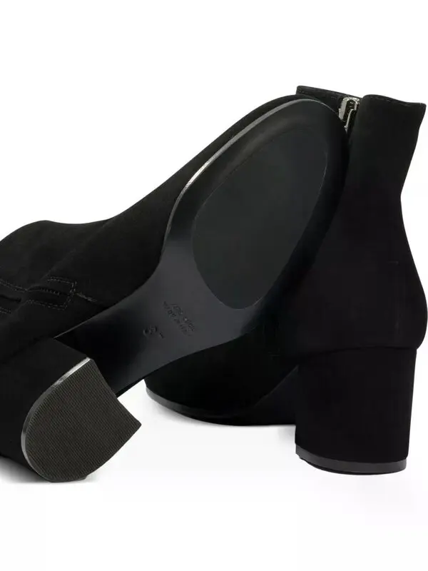 VIA ROMA 15 Suede-finish Ankle Boots